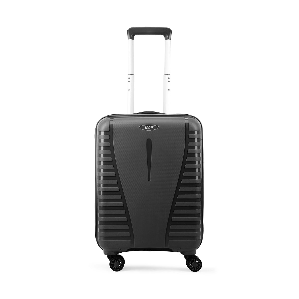 VIP Quest Plus 55cm Cabin Luggage Black | 8-Wheel TSA – GrandStores ...