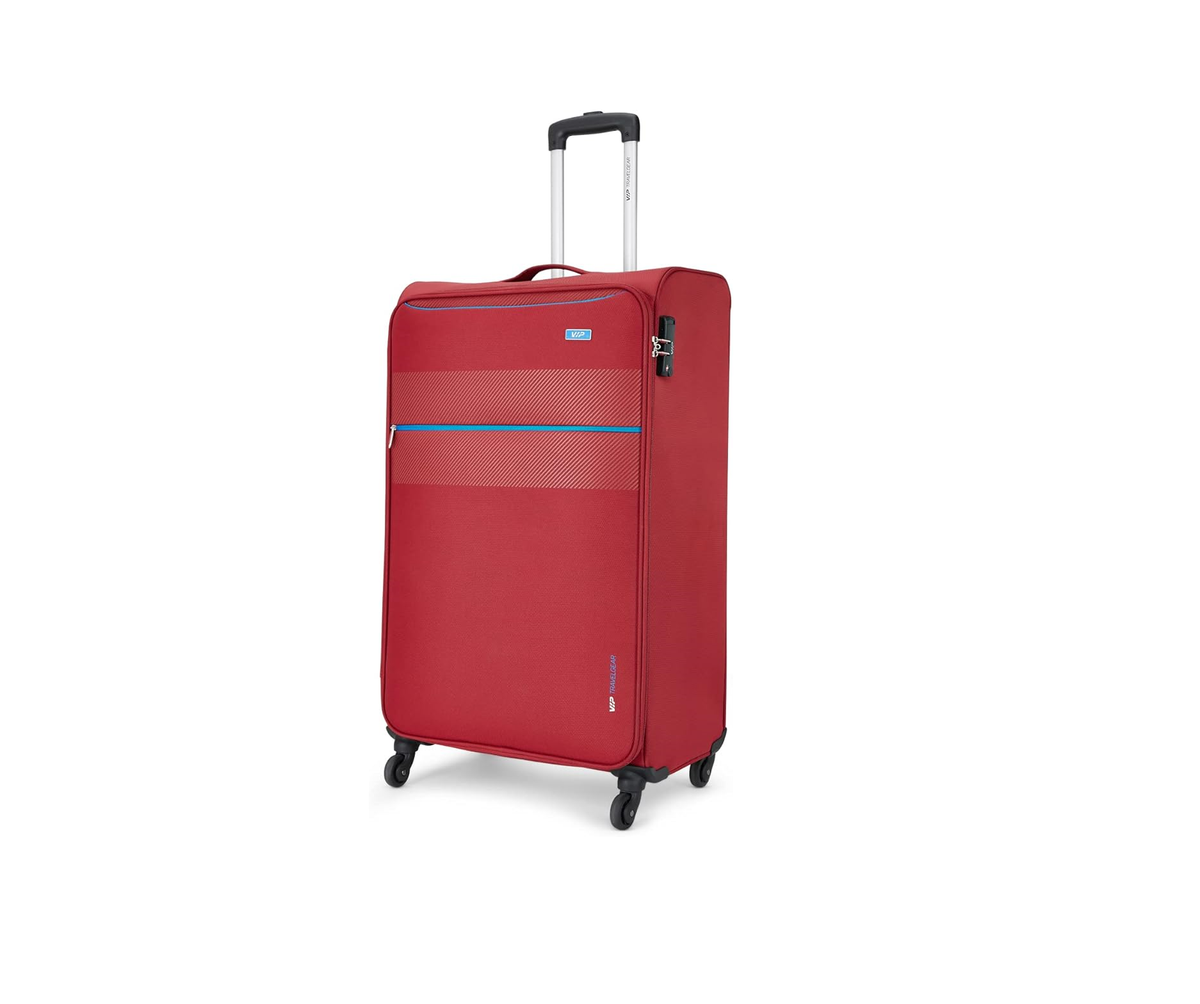 VIP HILITE NXT 4W Soft Trolley – Large Red – GrandStores Saudi Arabia