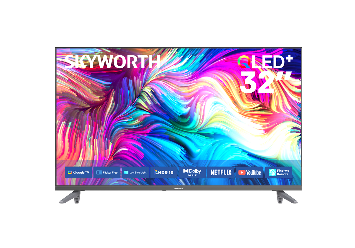 SKYWORTH 32Q5600H-32" 2K QLED TV+ (Google TV) 60Hz – GrandStores Saudi ...