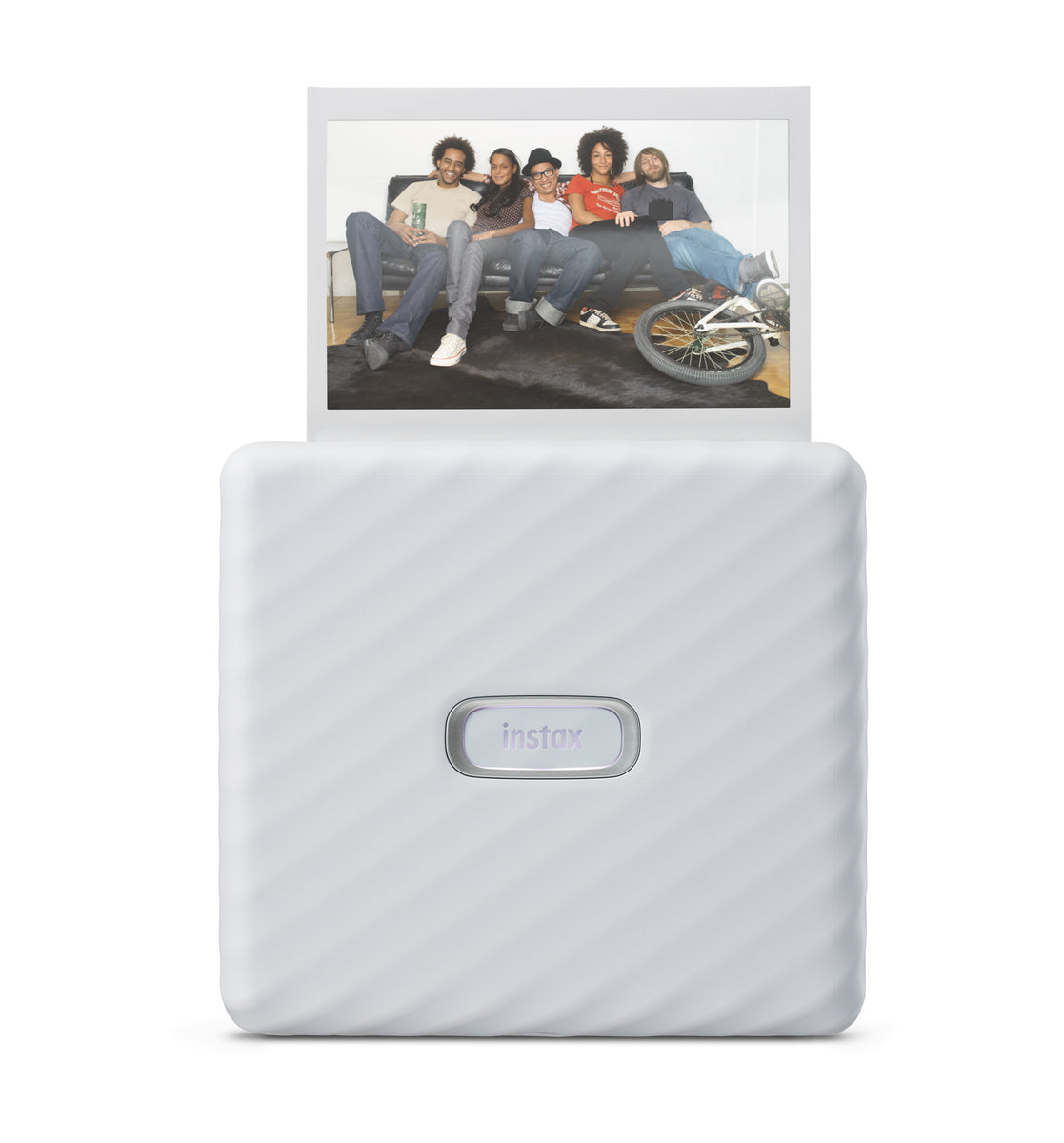 Instax Link Wide Smartphone Printer (White)+Instax Mini Pal Digital Ca ...